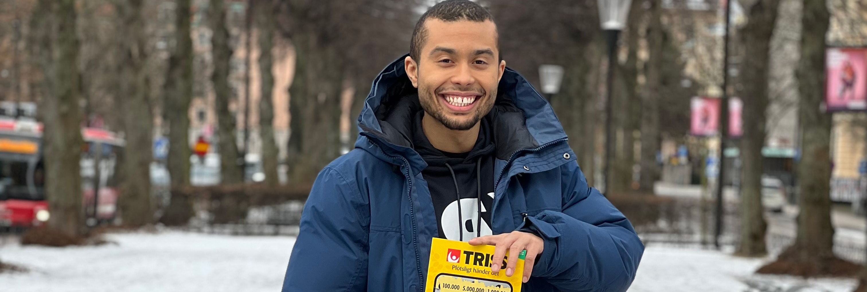 Robin vann 100 000 kronor – drömmer om pilgrimsfärd